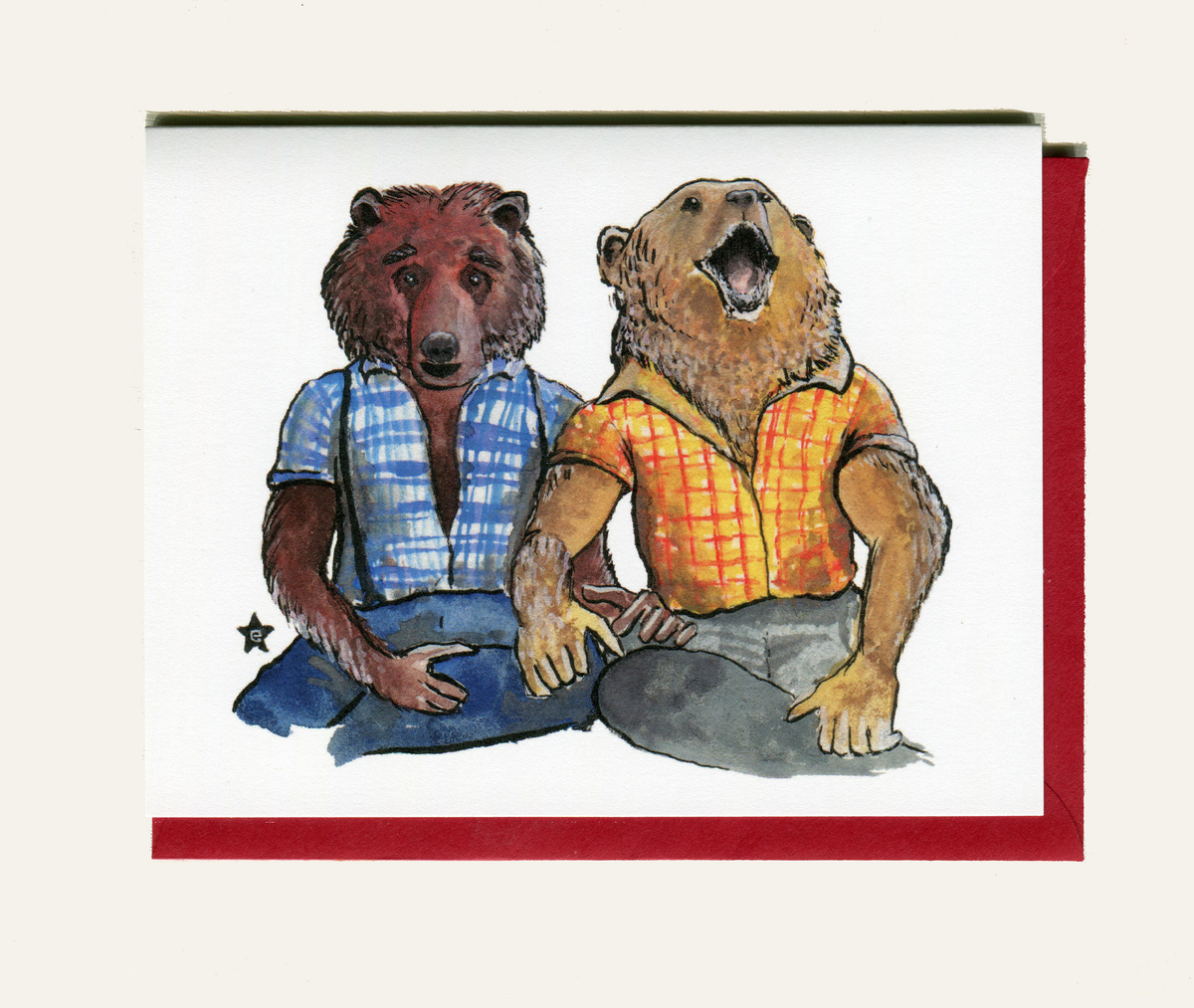 DARLING ILLUSTRATIONS | Affectionate Animals Series: Cards with Envelo ...